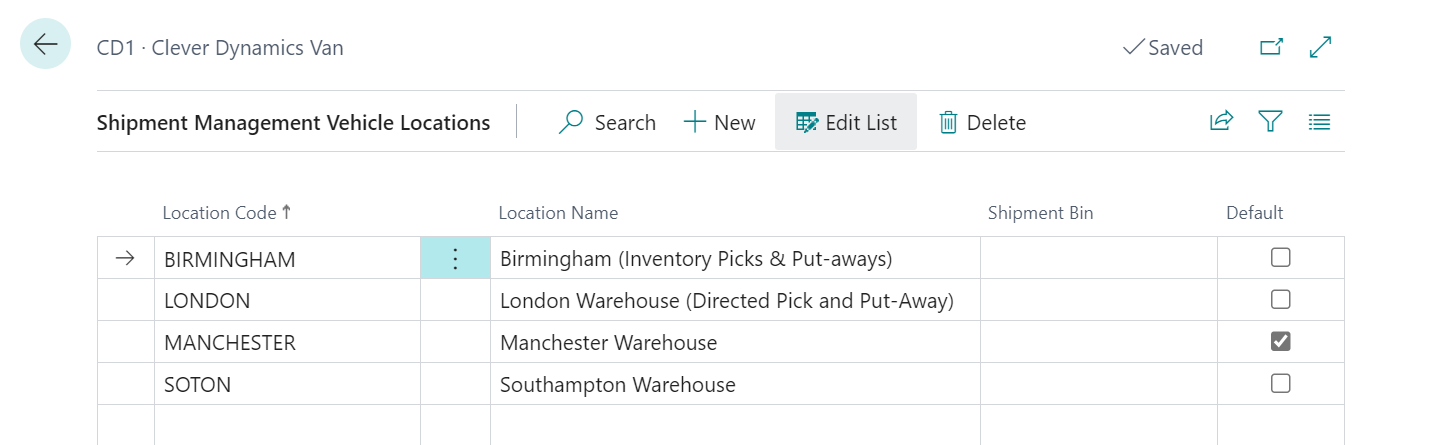 Clever Dynamics - Shipment Management Vehicles